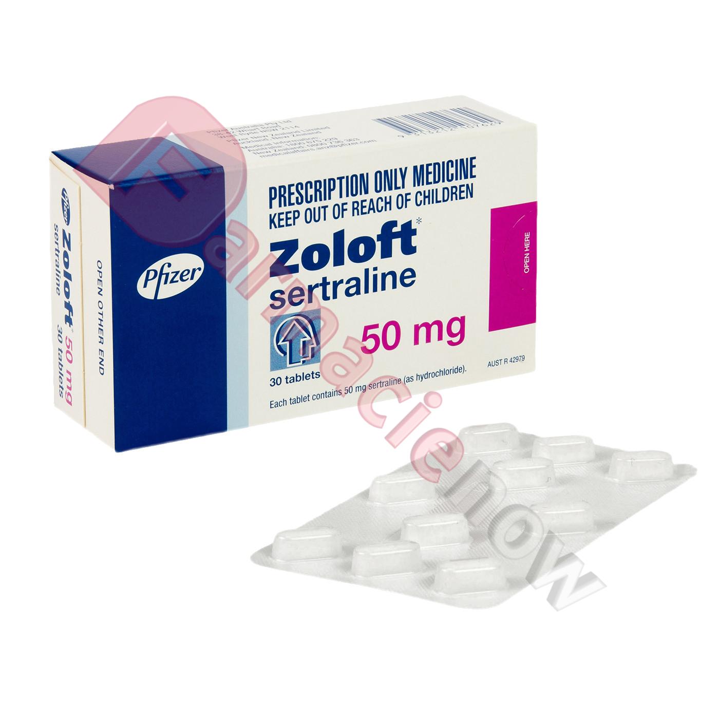 Buy Zoloft (Sertraline) 50mg