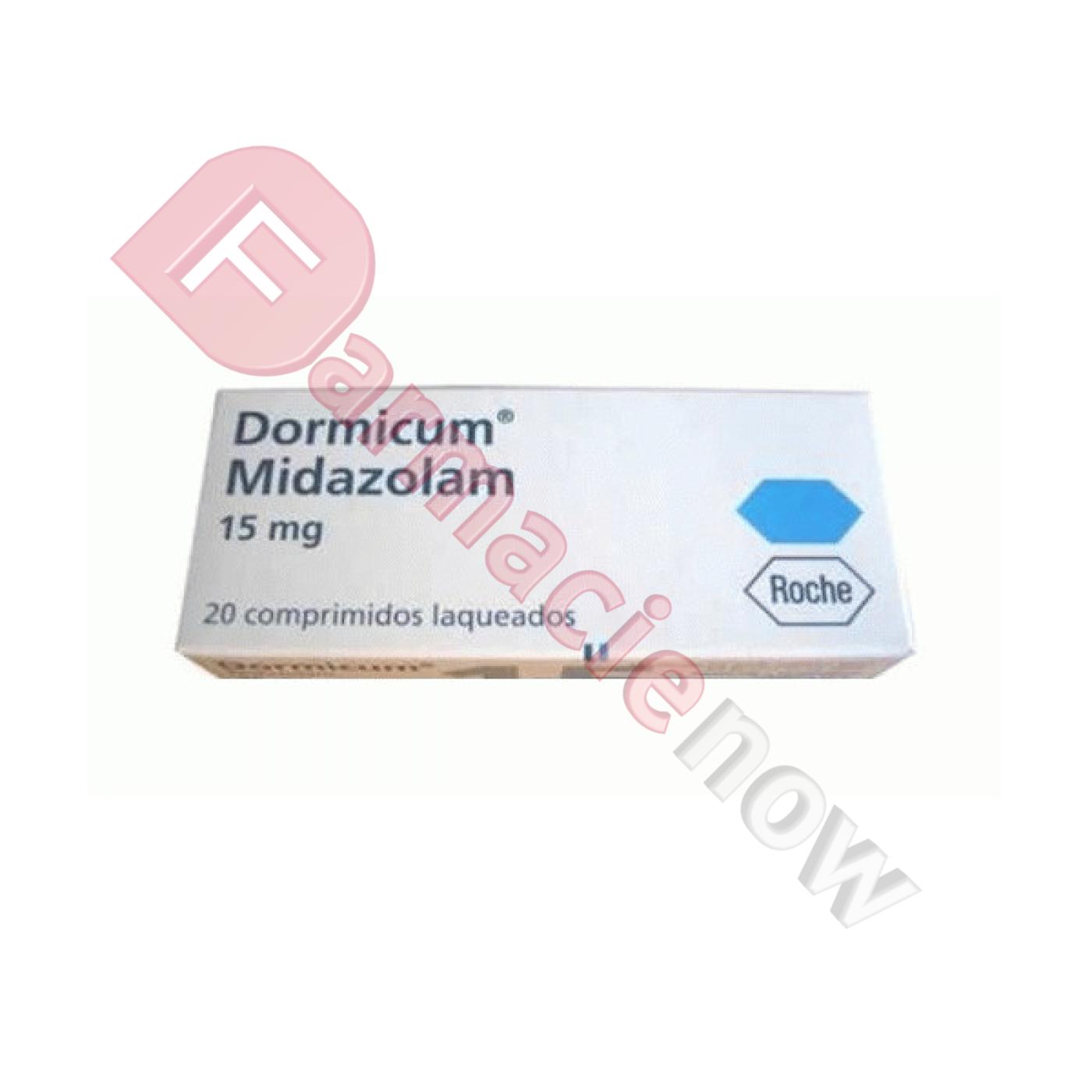 Comprar Dormicum Midazolam 15mg by Roche