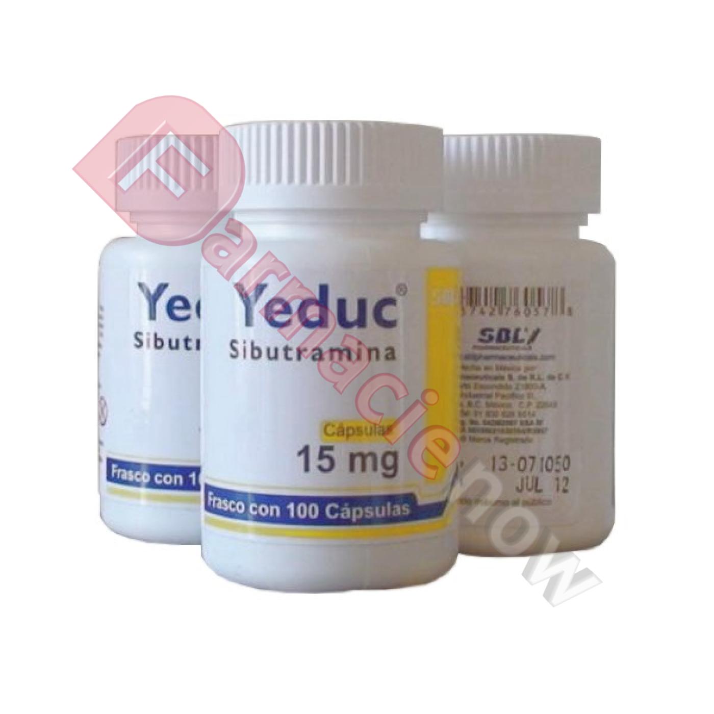 Comprar Reductil Genérico (Sibutramina) Yeduc 15mg