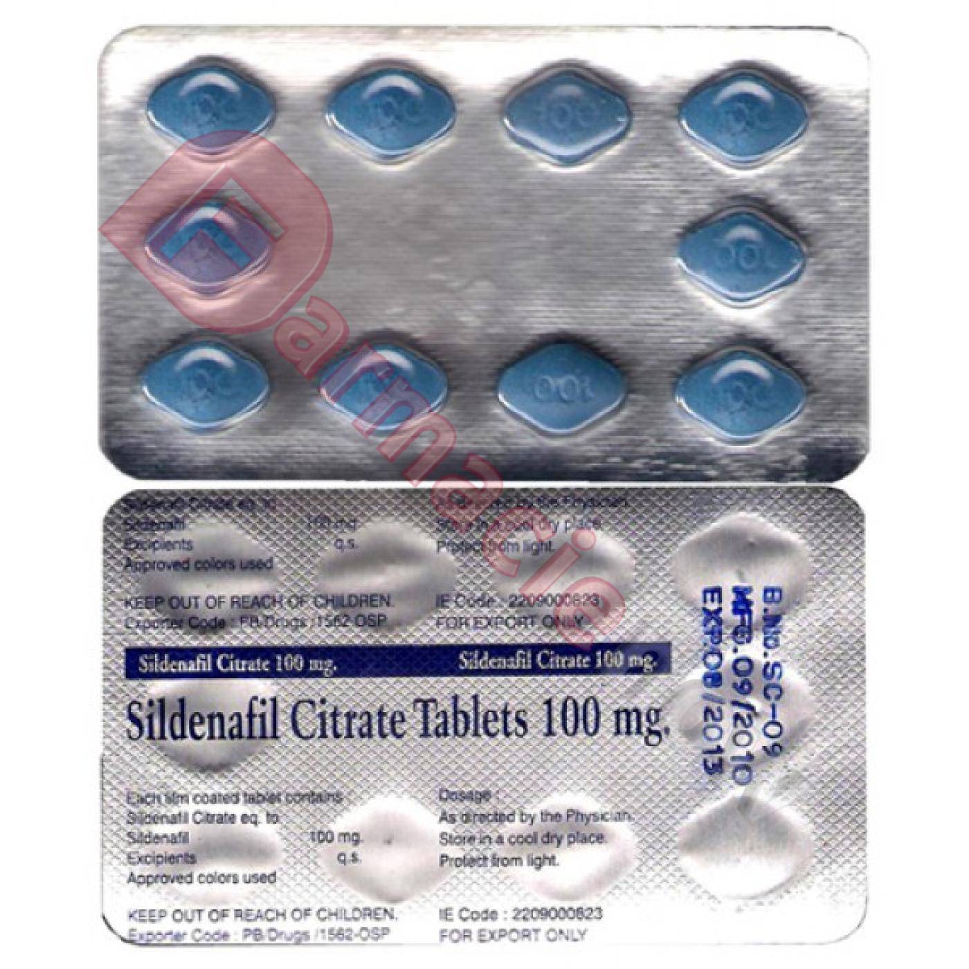 Comprar Viagra Genérico (Sildenafilo) 100mg